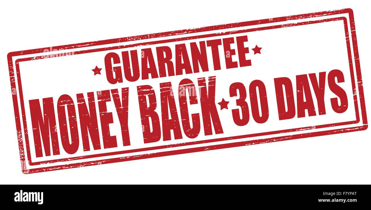 Money back rubber stamp Stock Vector Images - Alamy