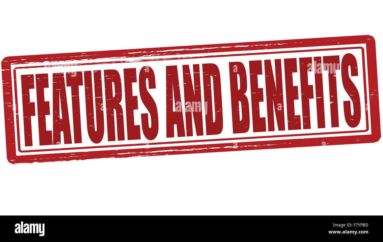 Features and benefits Stock Vector Image & Art - Alamy