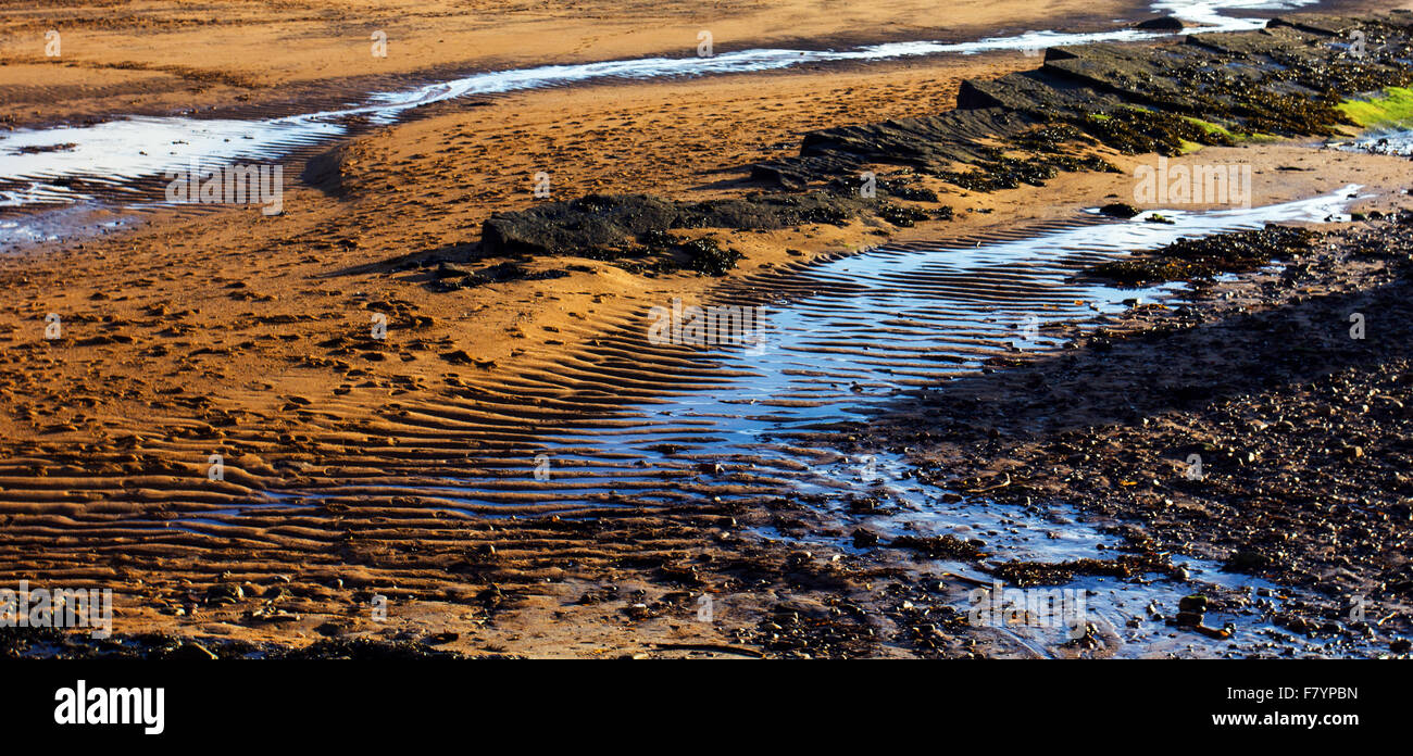 Beach water ripples hi-res stock photography and images - Alamy
