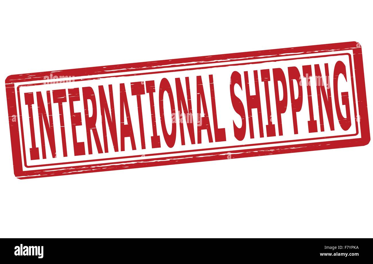 International shipping stamp hi-res stock photography and images - Alamy