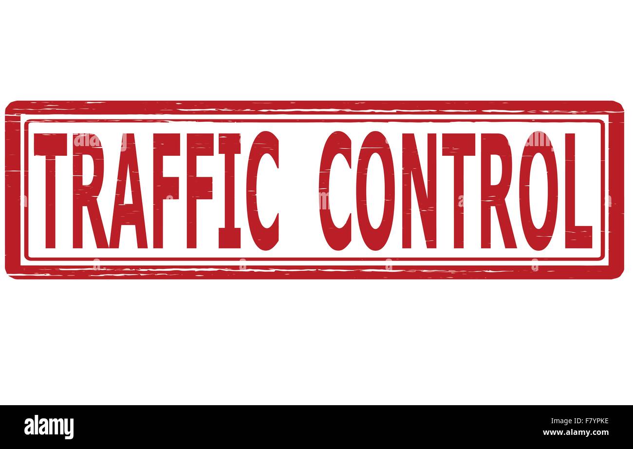 Traffic control stamp Stock Vector Images - Alamy