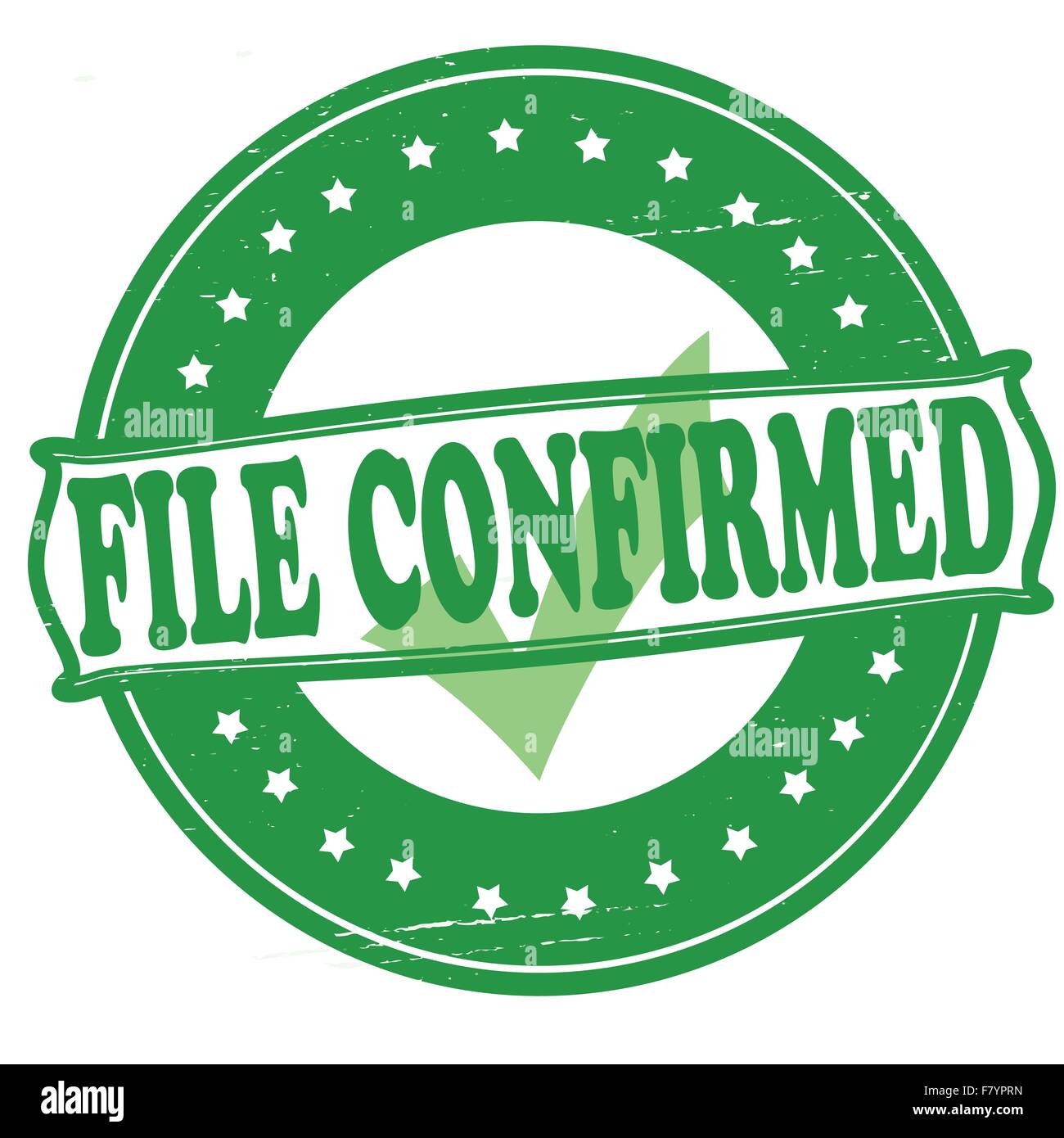 Confirmed rubber stamp Stock Vector Images - Alamy