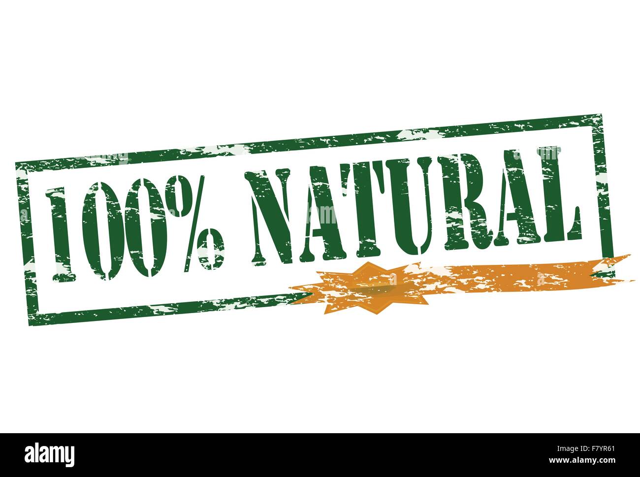 One hundred percent natural Stock Vector Images - Alamy