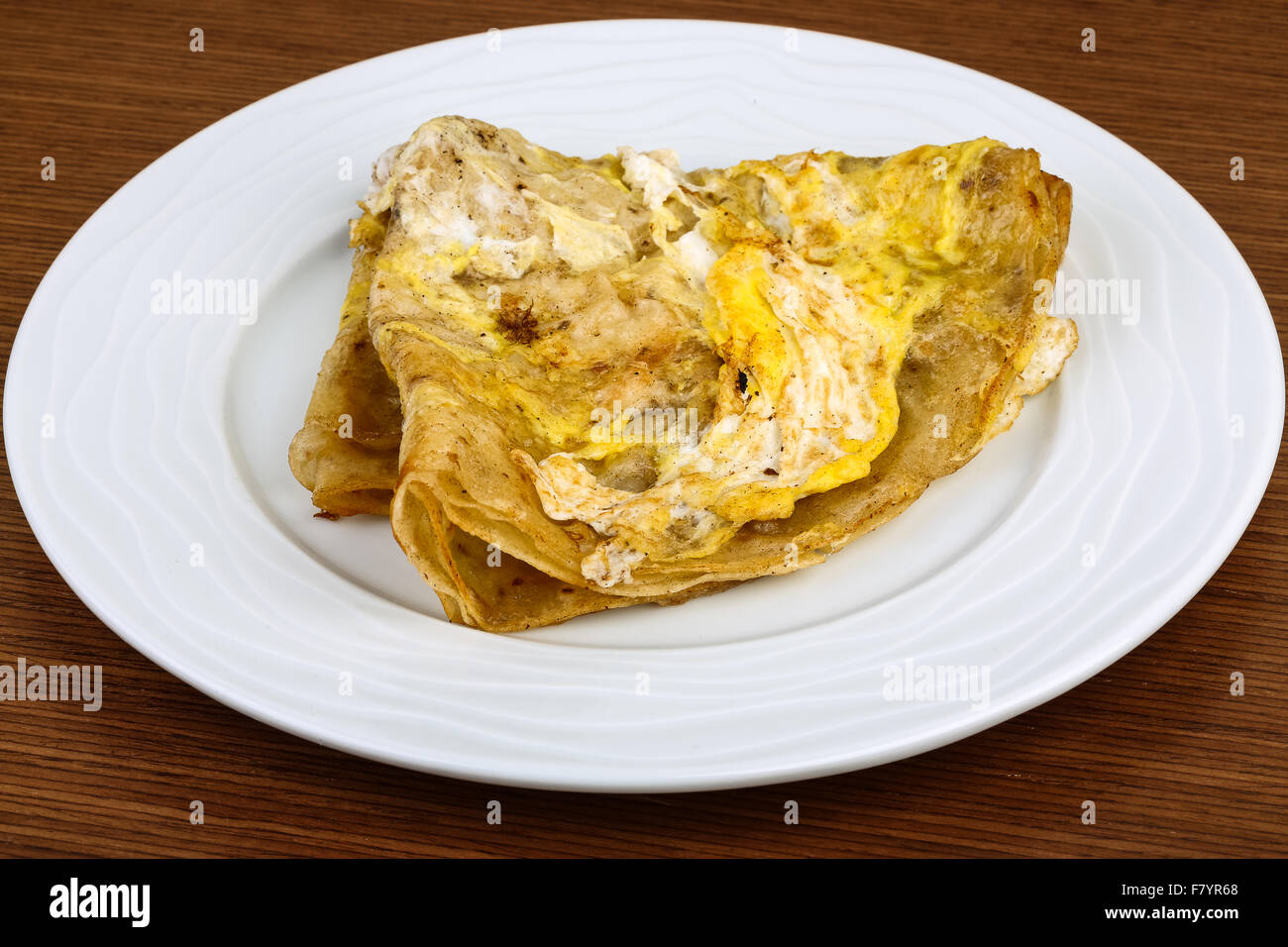 Armenian Lavash bread roasted with egg and cheese - Yoka Stock Photo ...