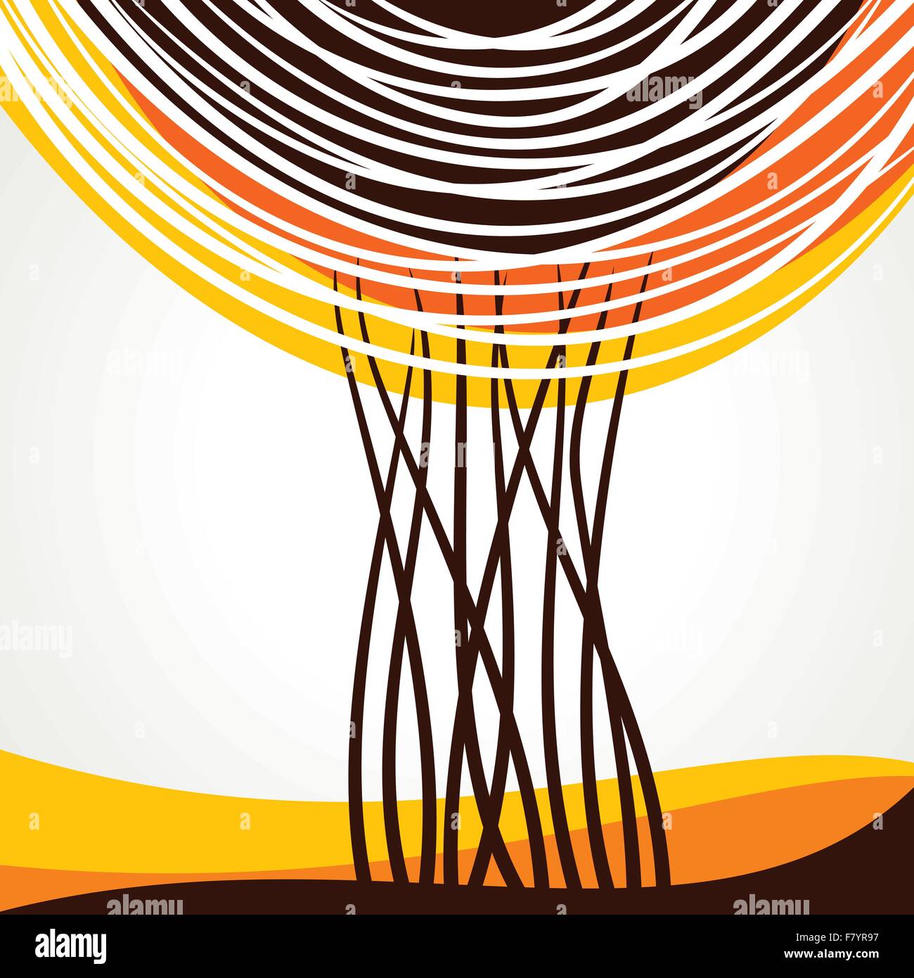 abstract tree stock vector Stock Vector Image & Art - Alamy