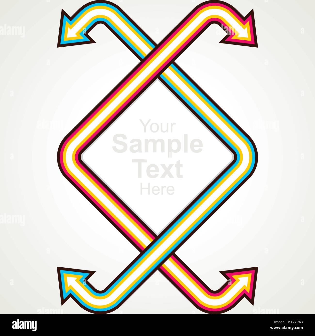 arrow stock vector background Stock Vector Image & Art - Alamy