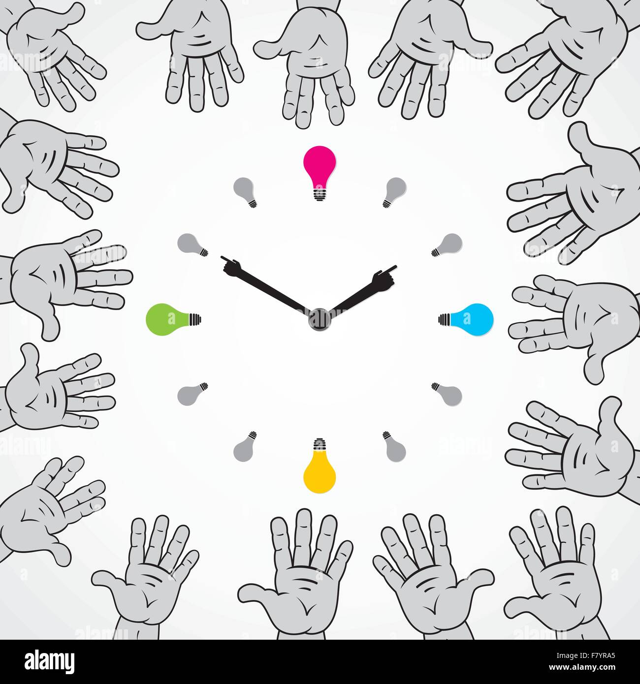 Hand stop clock hi-res stock photography and images - Alamy