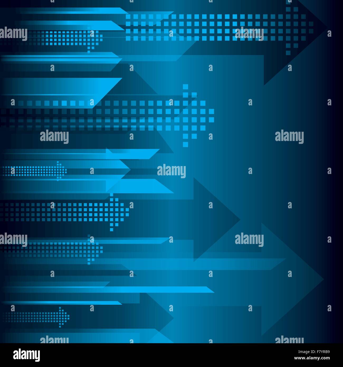 arrow blue background stock vector Stock Vector Image & Art - Alamy