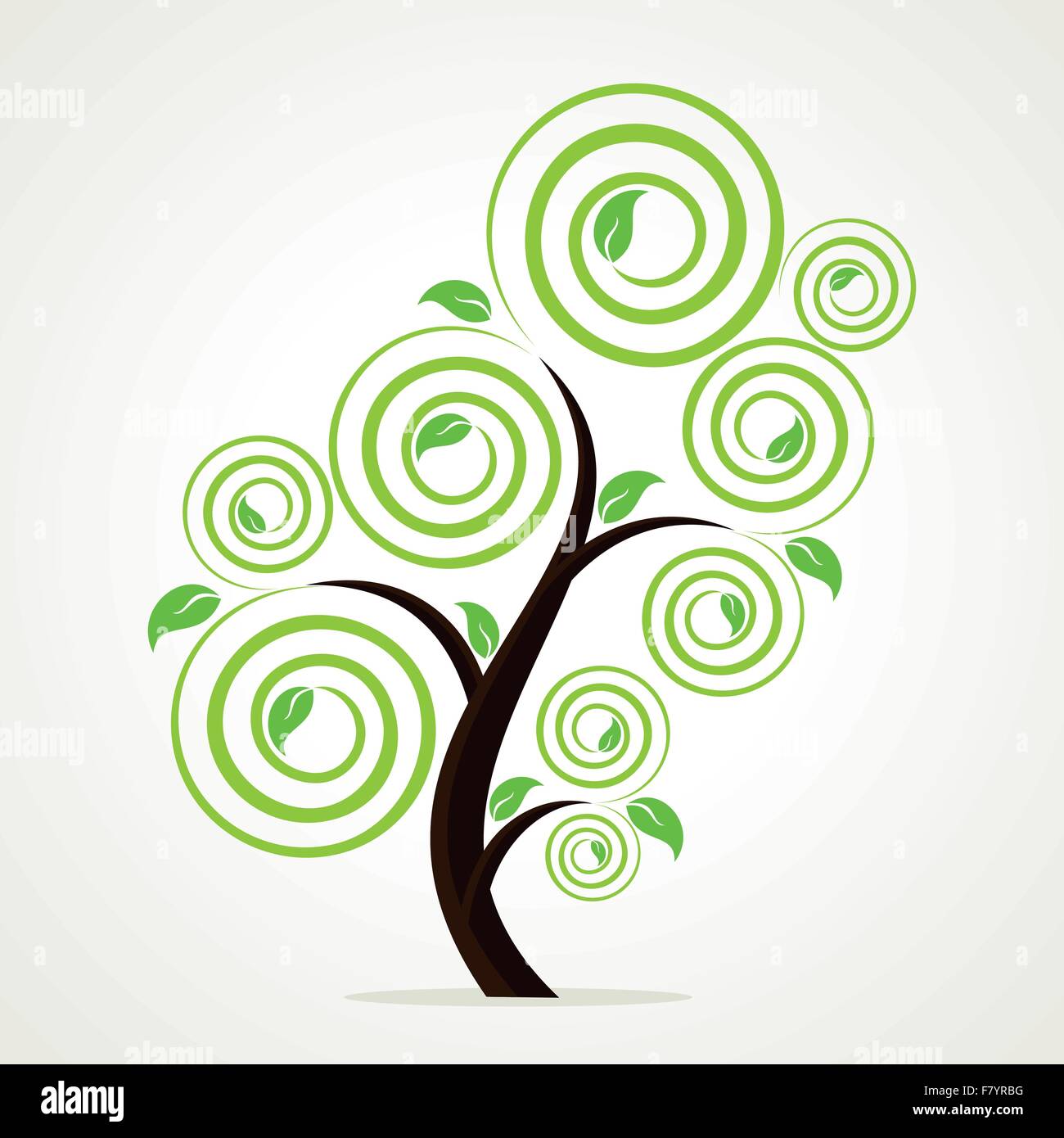 creative green tree Stock Vector Image & Art - Alamy