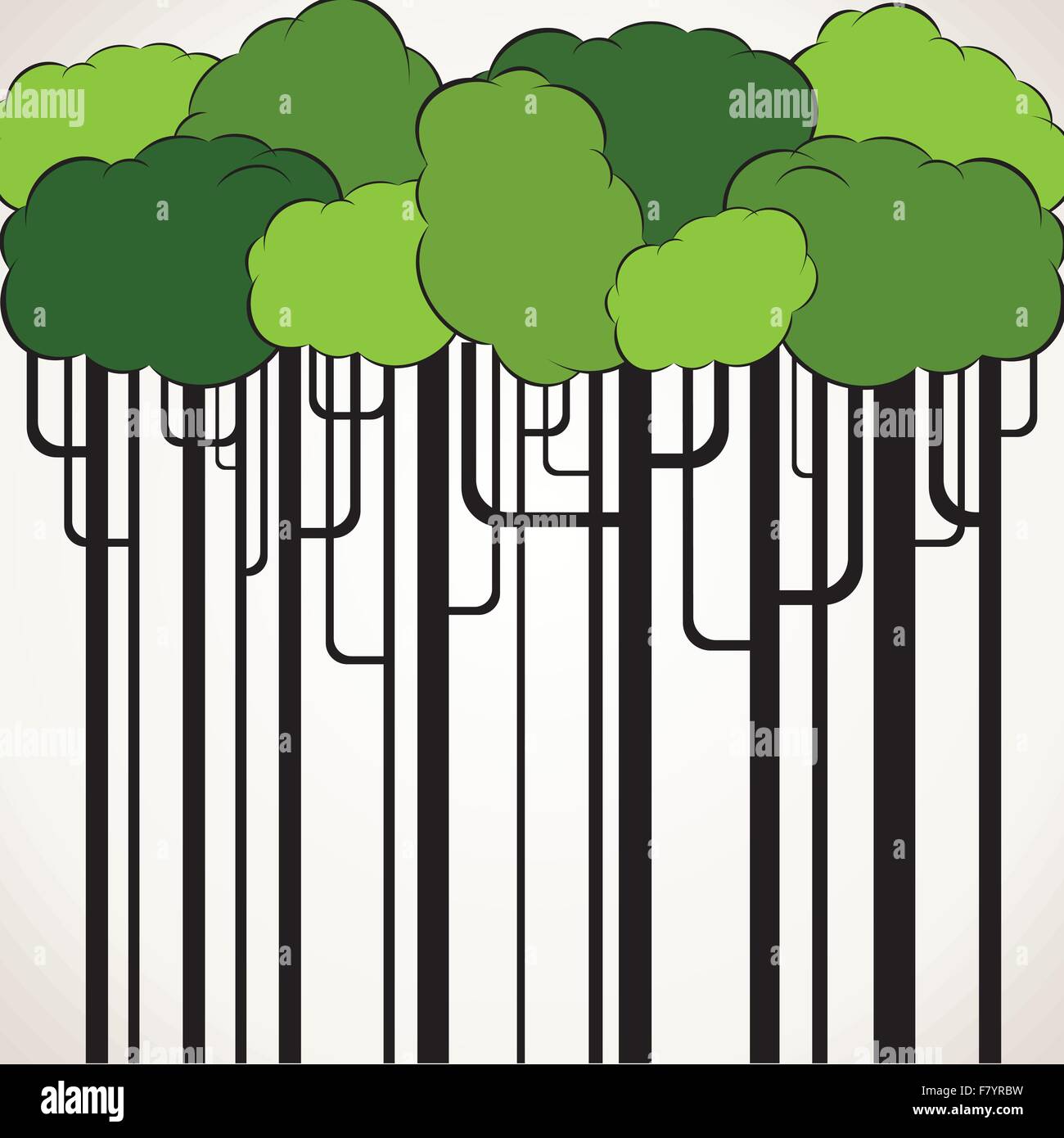 Forest code Stock Vector Images - Alamy