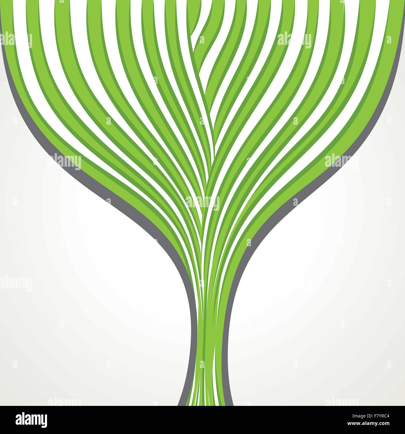abstract green strip tree stock vector Stock Vector Image & Art - Alamy