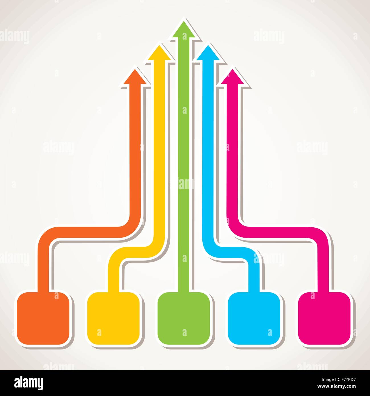 creative colorful arrow design stock vector Stock Vector Image & Art ...