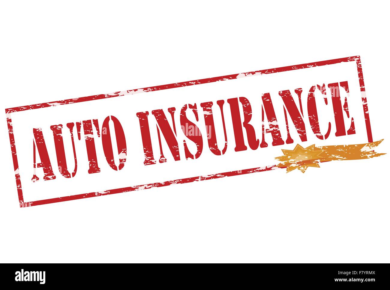 Insurance stamp sign round hi-res stock photography and images - Alamy