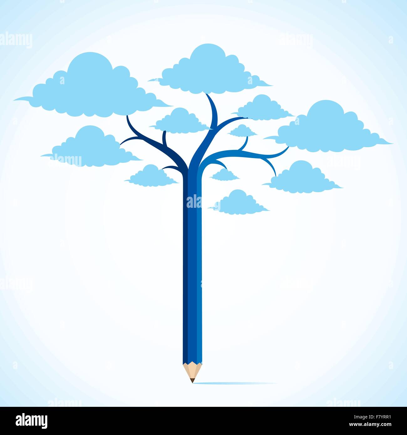 Clouds stock image Stock Vector Images - Alamy