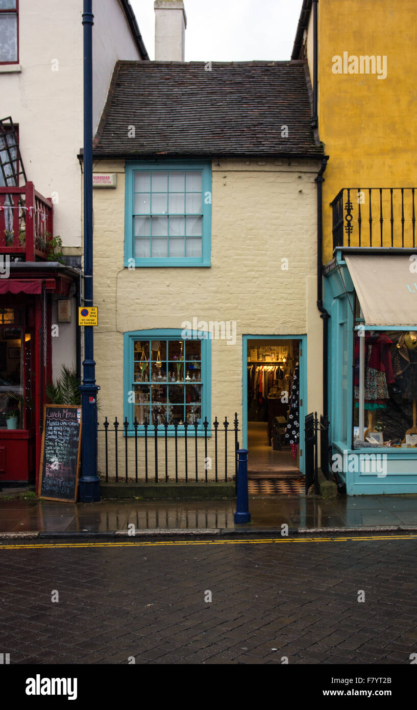 Small shop in Whitstable Stock Photo - Alamy