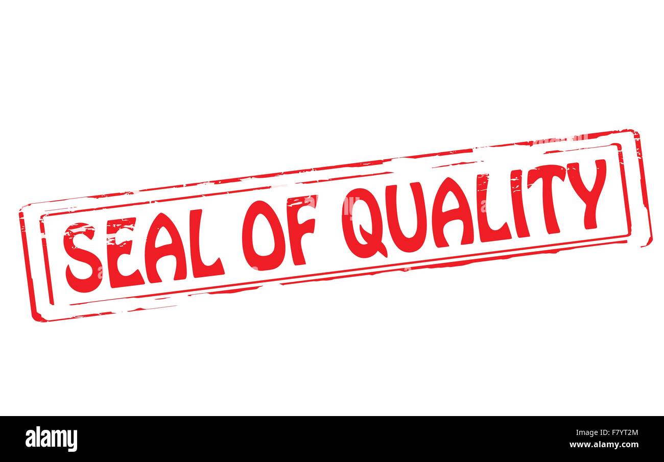 Seal of quality Stock Vector Image & Art - Alamy