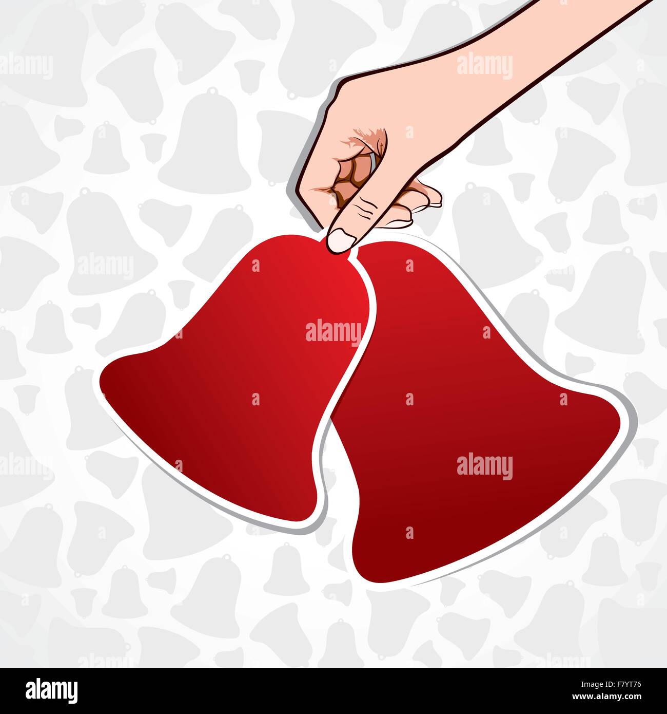 Cartoon bell Stock Vector Images - Alamy