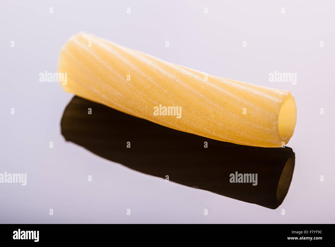 a heap of rigatoni, a typical italian pasta type Stock Photo - Alamy