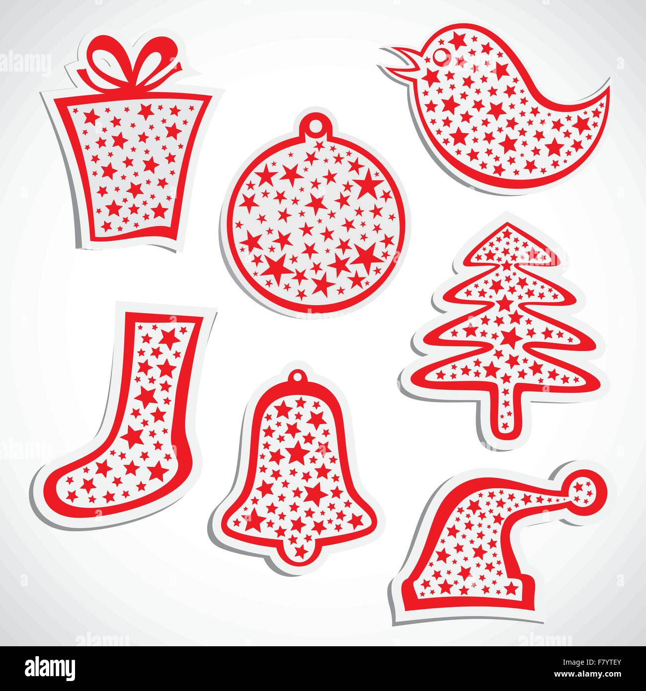 Christmas bell gift box Stock Vector Images - Alamy