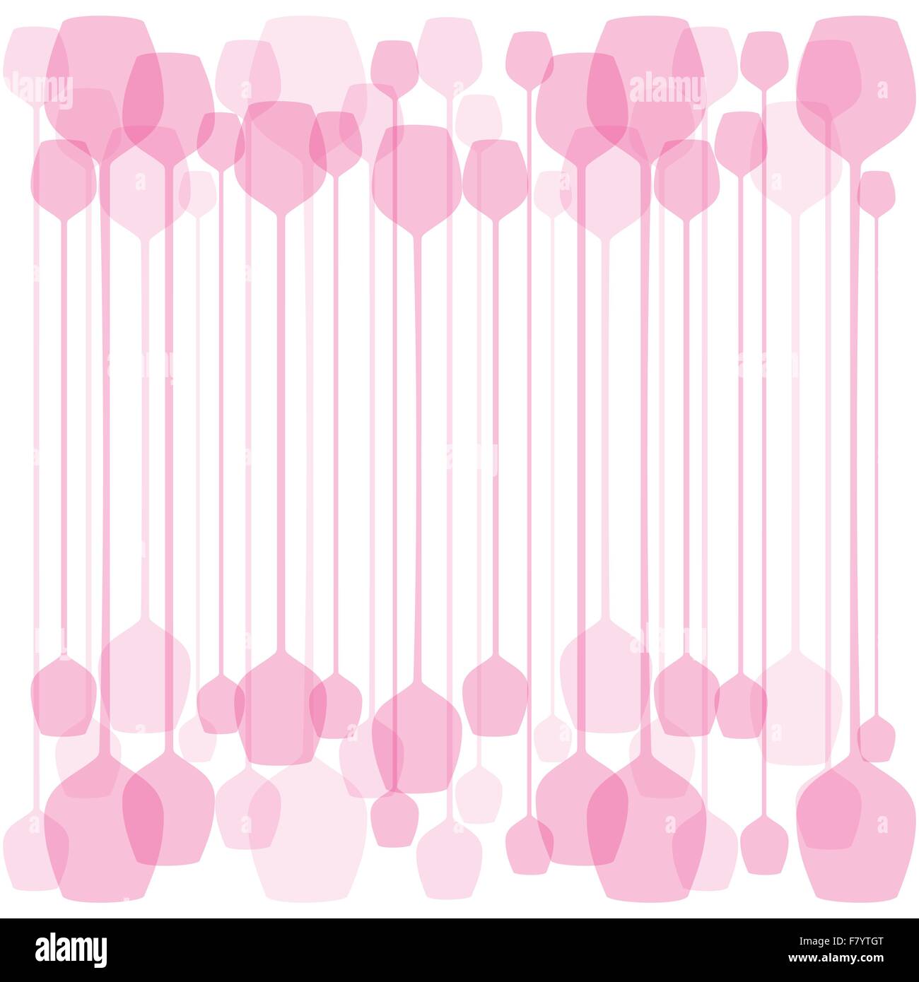 Glass pink wine beautiful Stock Vector Images - Alamy
