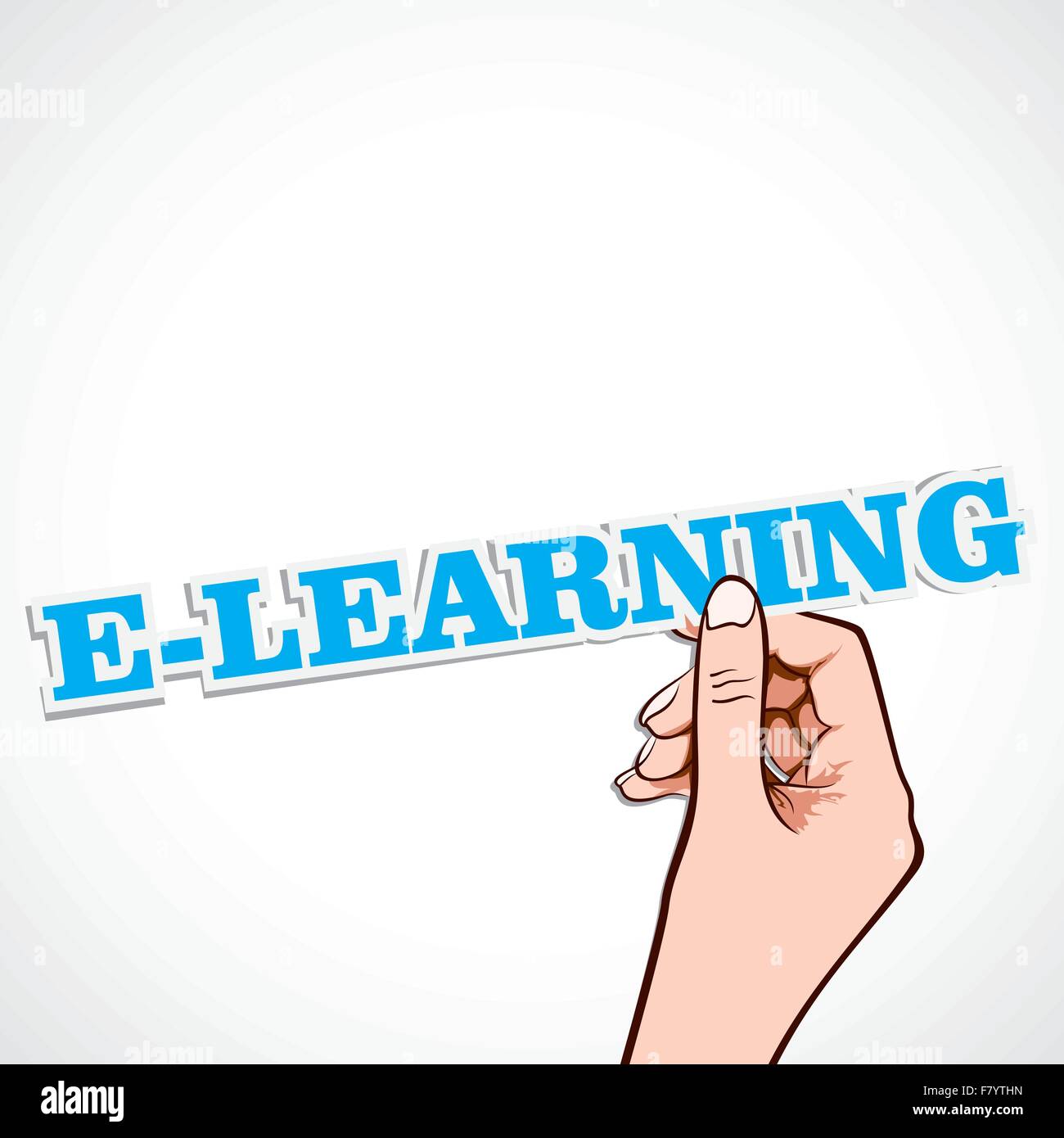 Students in computer lesson Stock Vector Images - Alamy