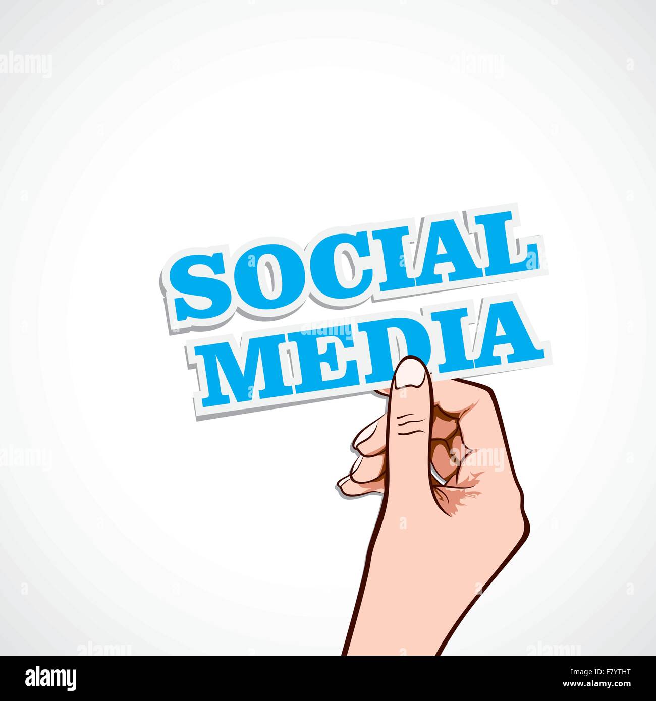 Concept mind map social Stock Vector Images - Alamy