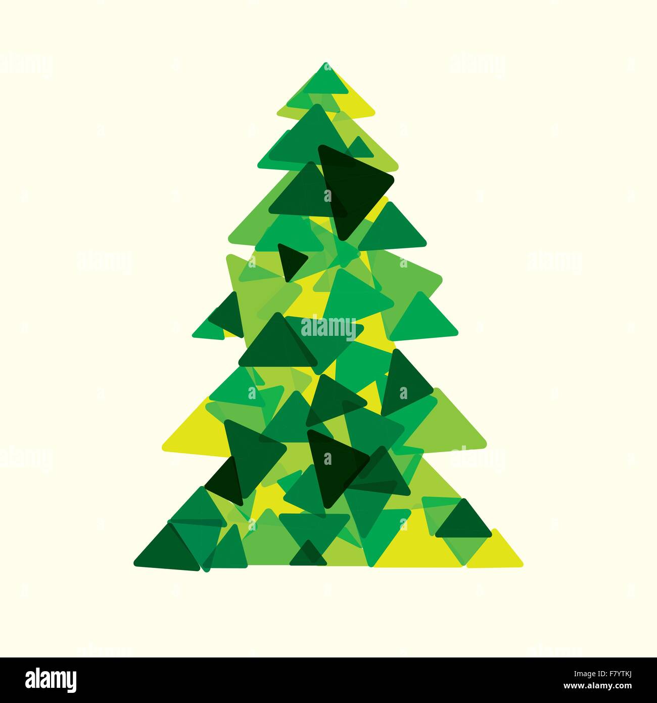 green christmas tree Stock Vector Image & Art - Alamy