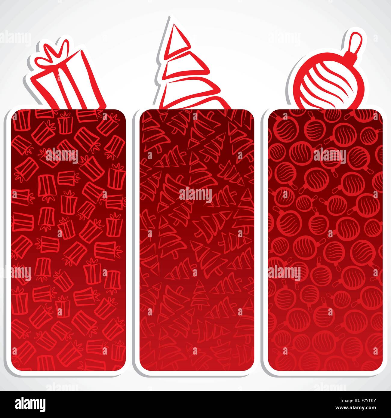 merry christmas small banner Stock Vector Image & Art - Alamy