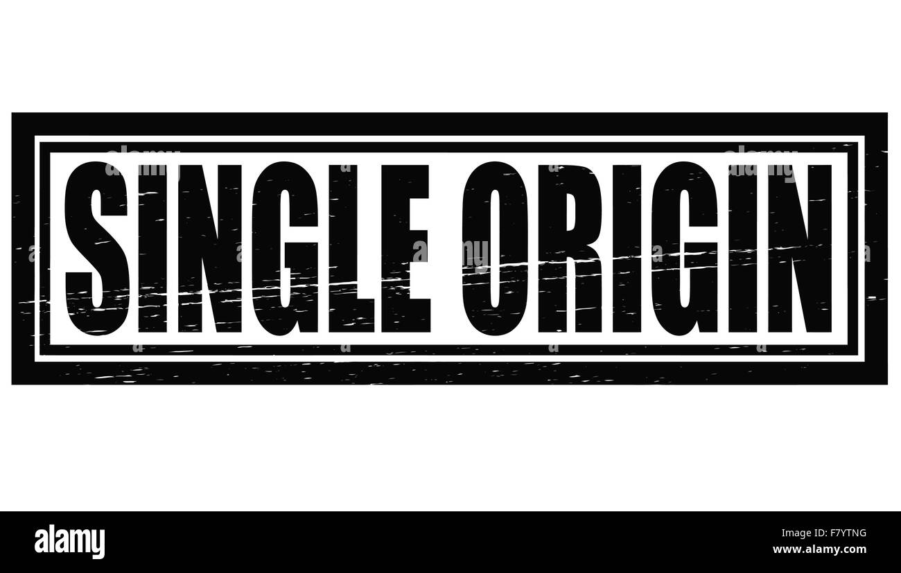 Single origin Stock Vector Images - Alamy
