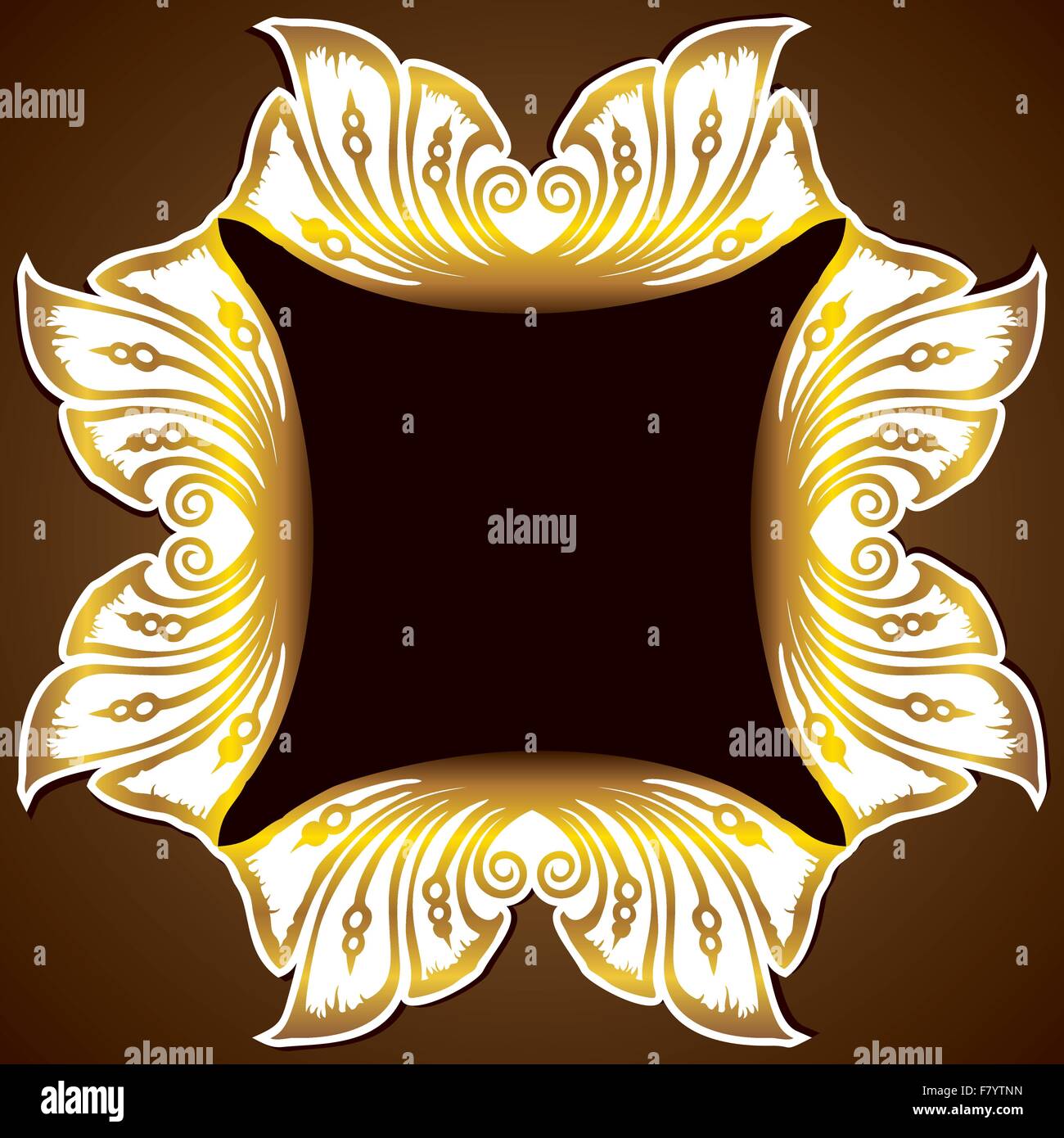 golden design classic background Stock Vector Image & Art - Alamy