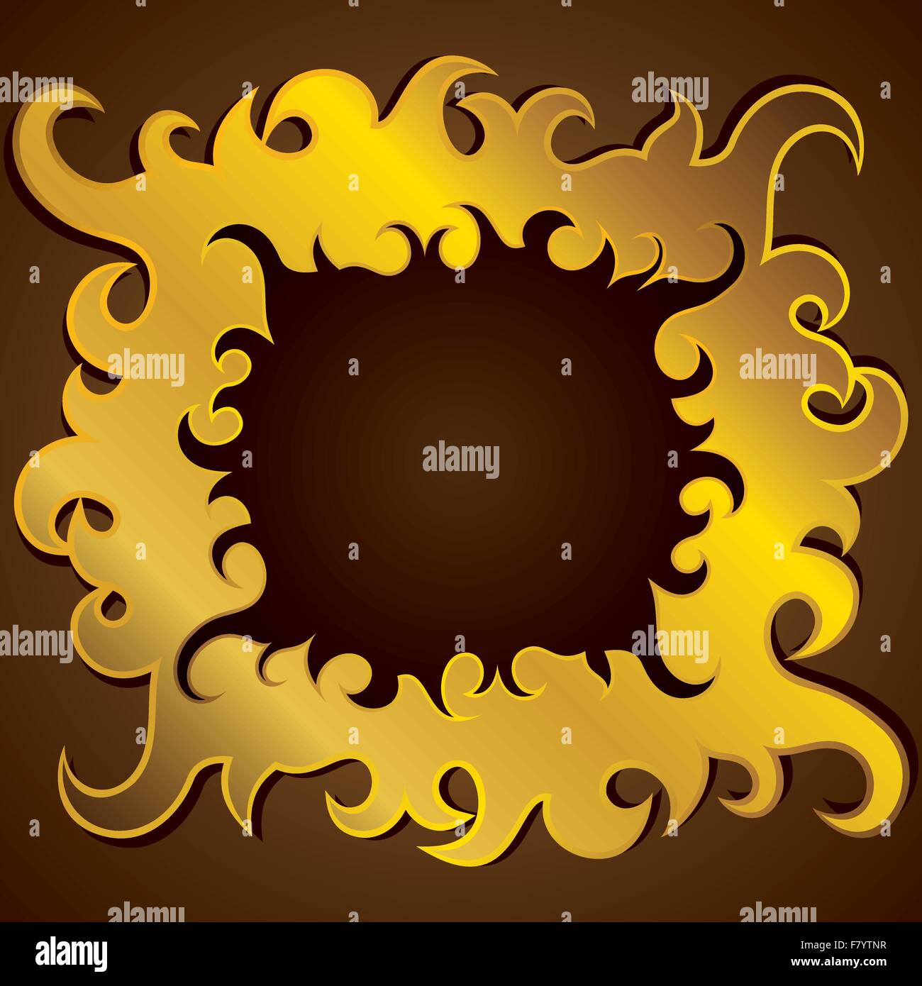 golden design classic background Stock Vector Image & Art - Alamy