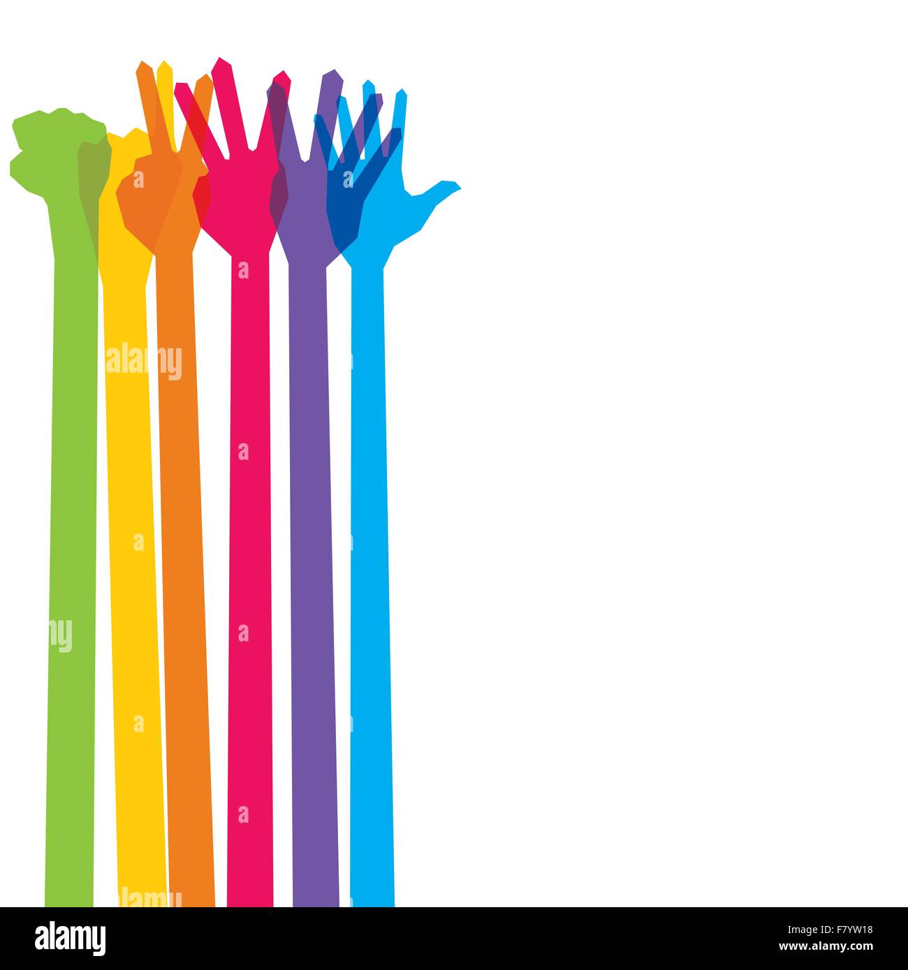 finger counting the numbers stock vector Stock Vector Image & Art - Alamy