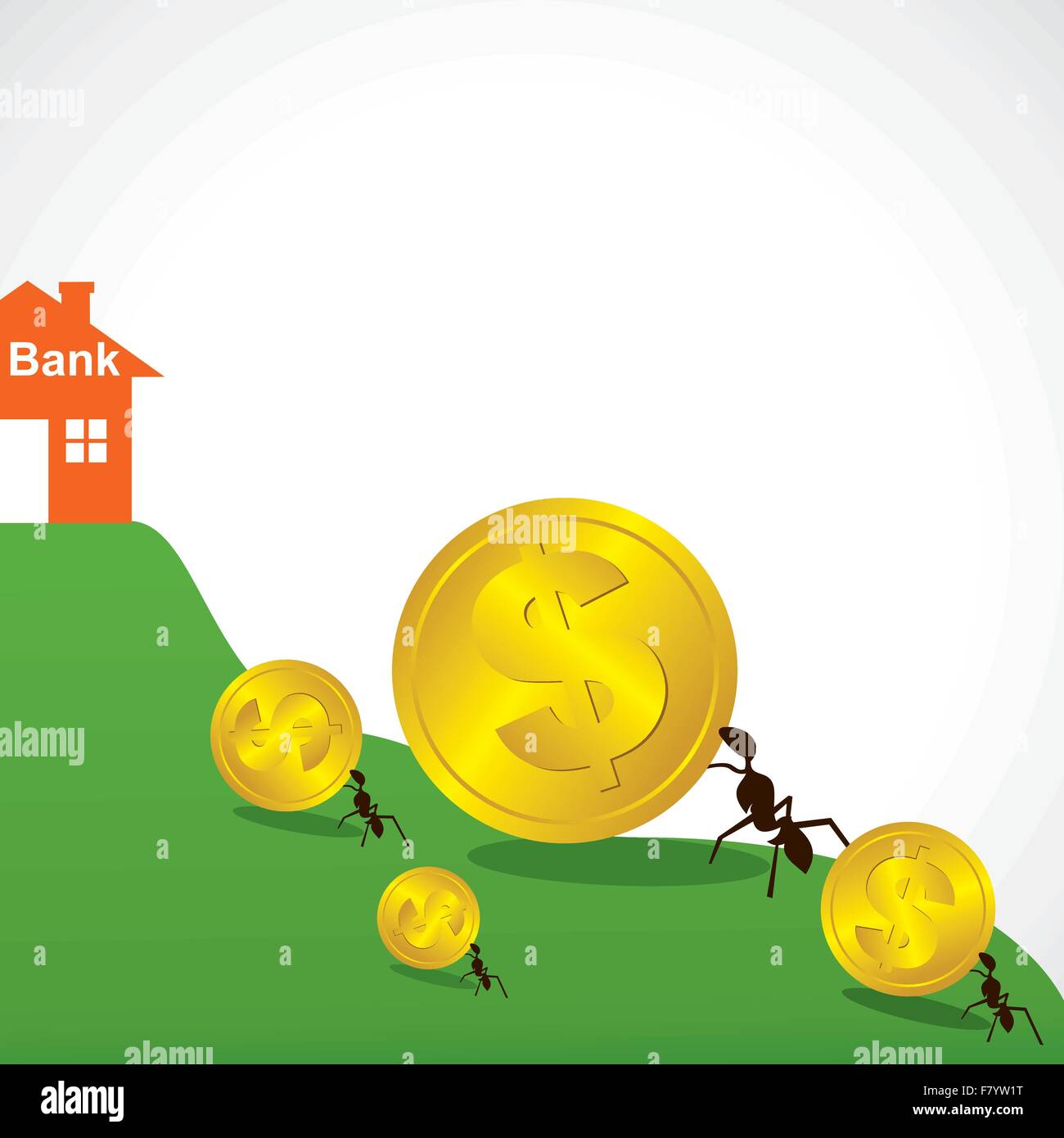 Ant fortune Stock Vector Images - Alamy