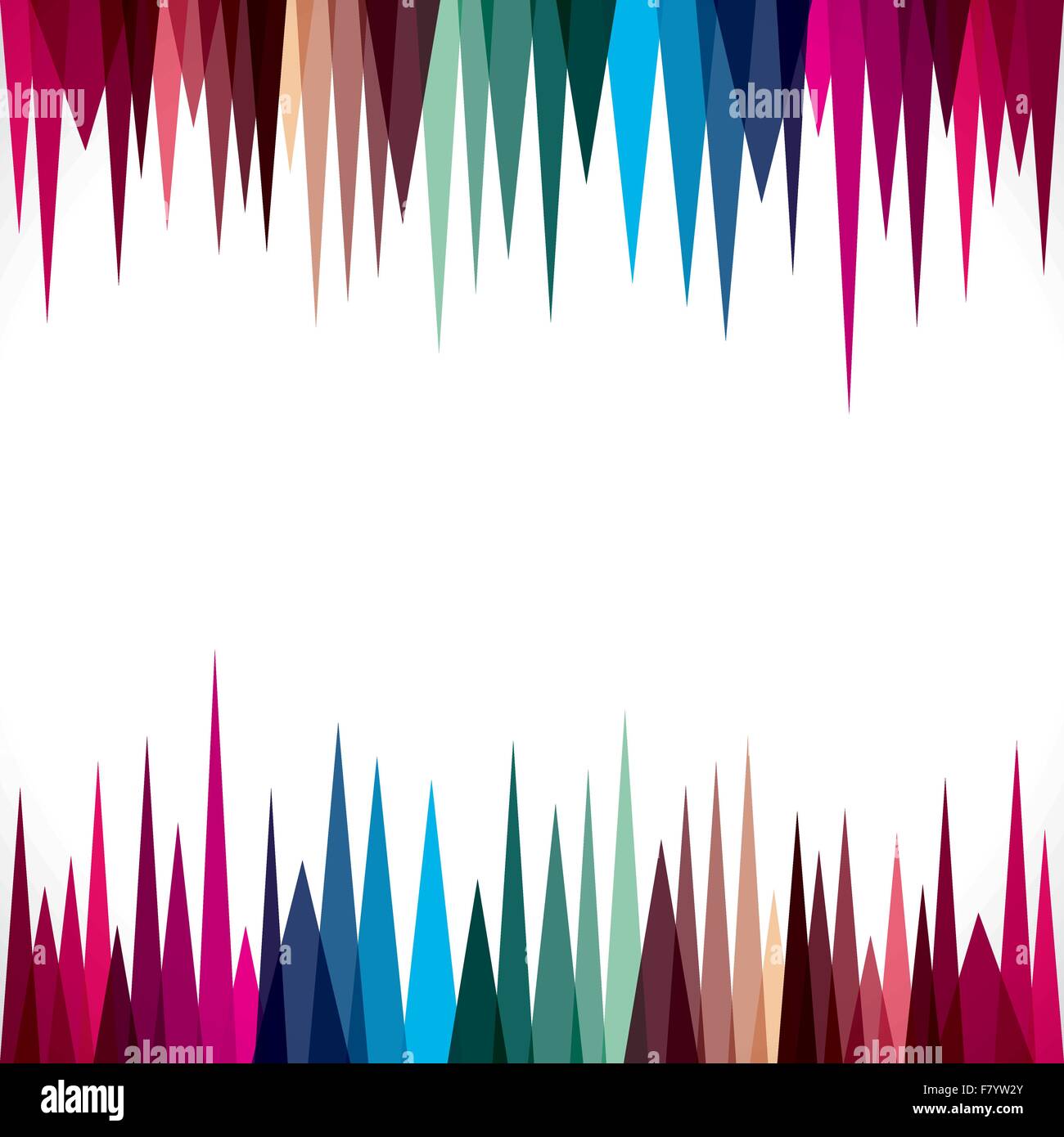 Abstract Triangular Border Design Stock Vector Stock Vector Image And Art Alamy