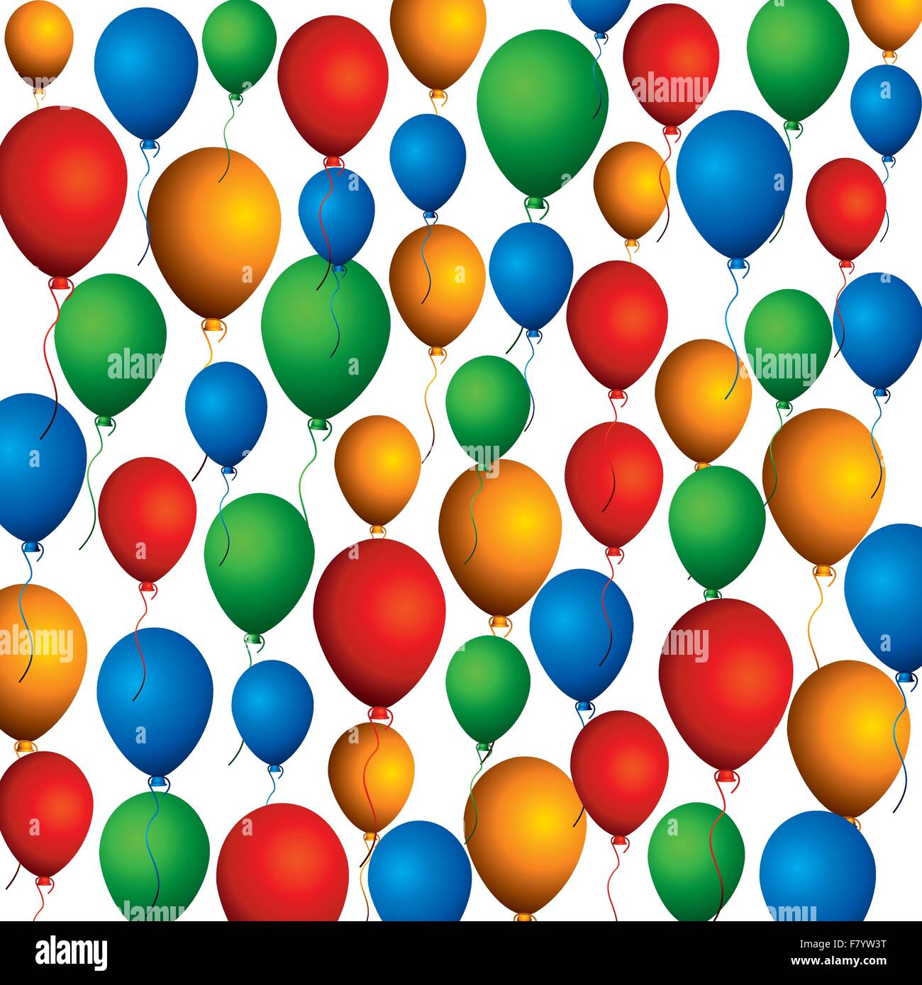 colorful balloon background pattern Stock Vector Image & Art - Alamy