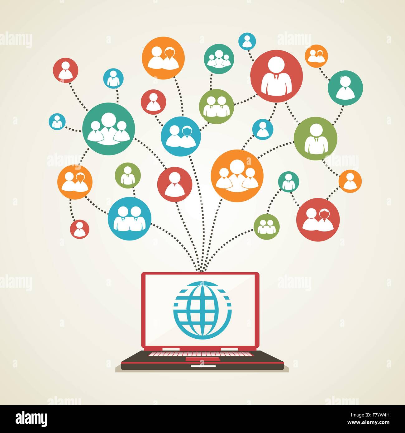 global connection to people Stock Vector Image & Art - Alamy