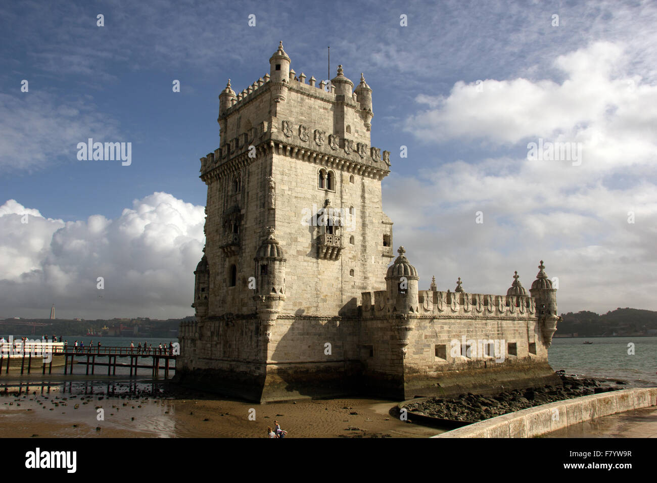 Belem Lisbon Castle Stock Photo - Alamy
