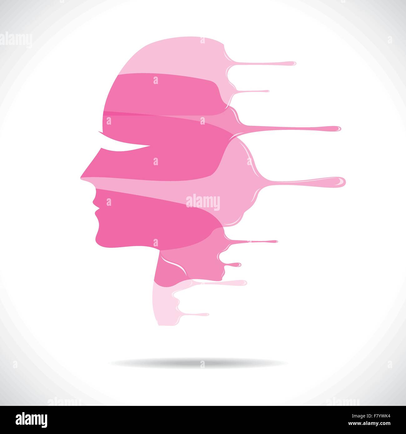 Artist model paint Stock Vector Images - Alamy