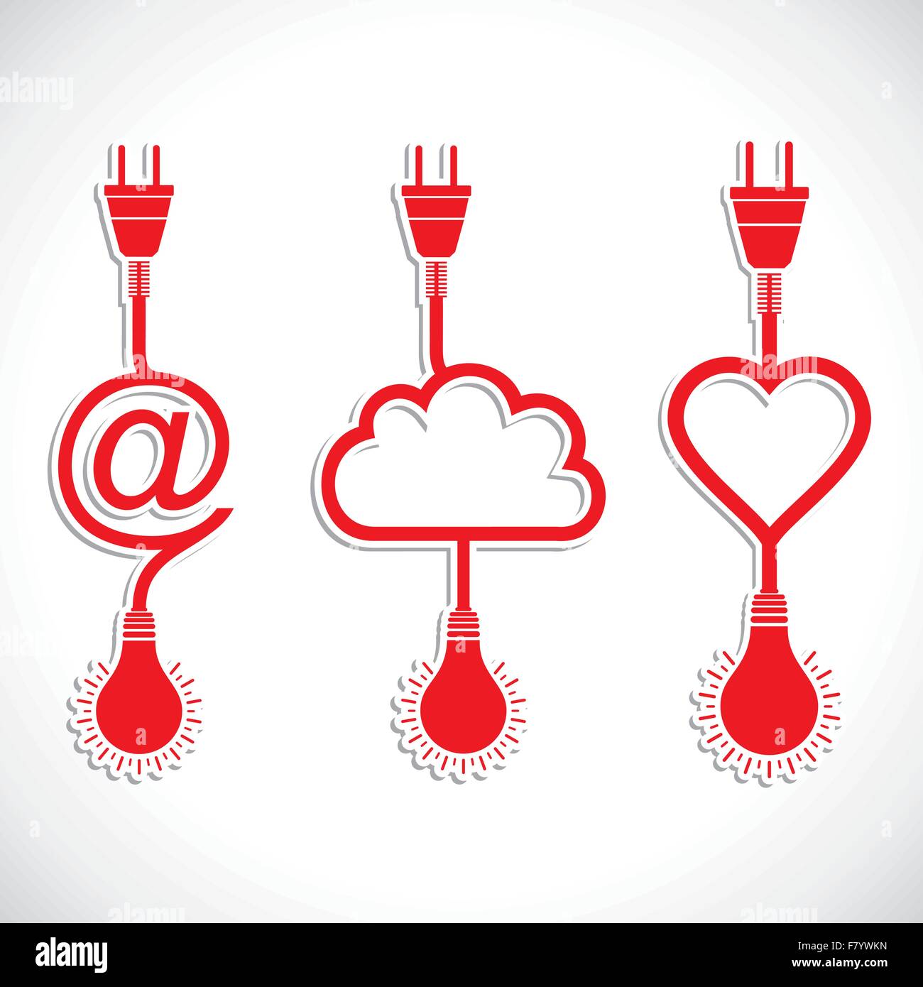 Plug cloud hi-res stock photography and images - Alamy