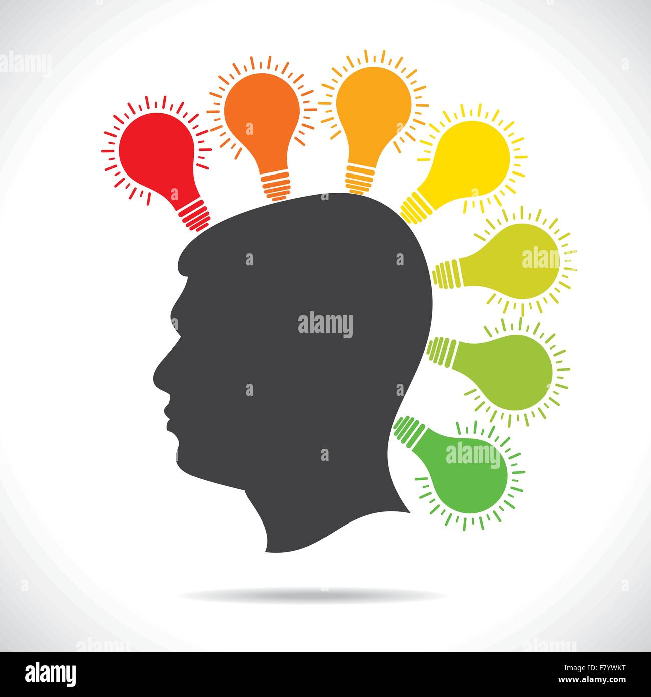 Bulb glow Stock Vector Images - Alamy