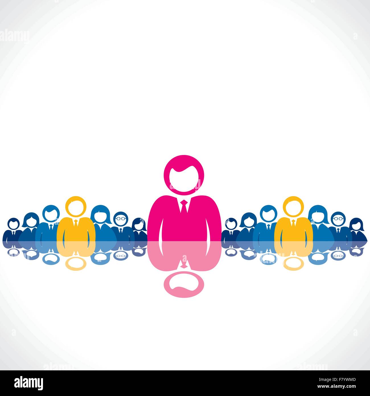 Women leadership concept team Stock Vector Images - Alamy