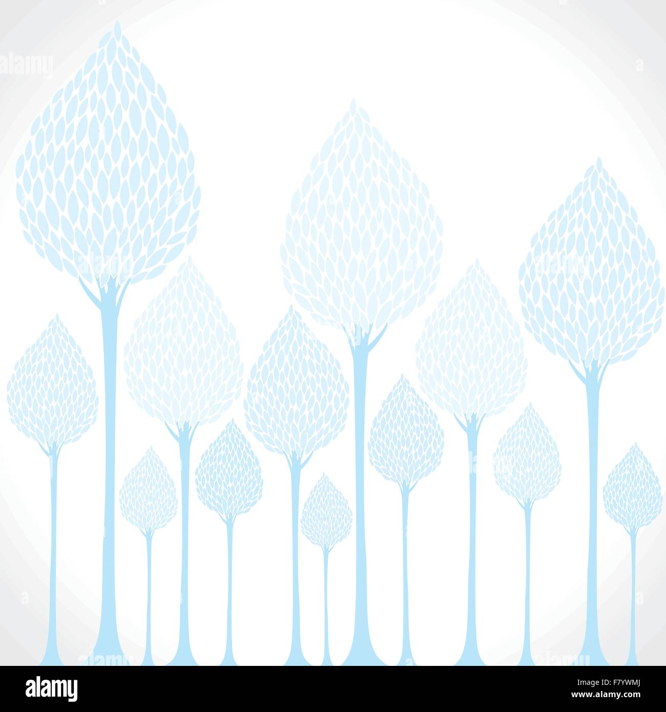 creative blue tree background Stock Vector Image & Art - Alamy