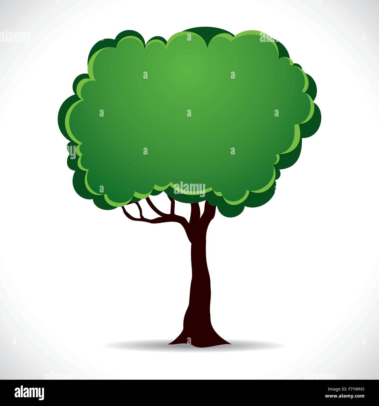 Model and tree Stock Vector Images - Alamy