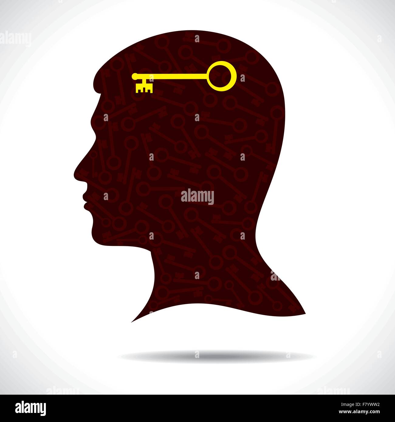 Light brown lock Stock Vector Images - Alamy