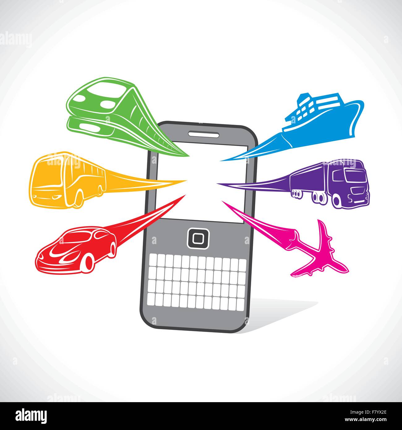 Online booking plane train hi-res stock photography and images - Alamy