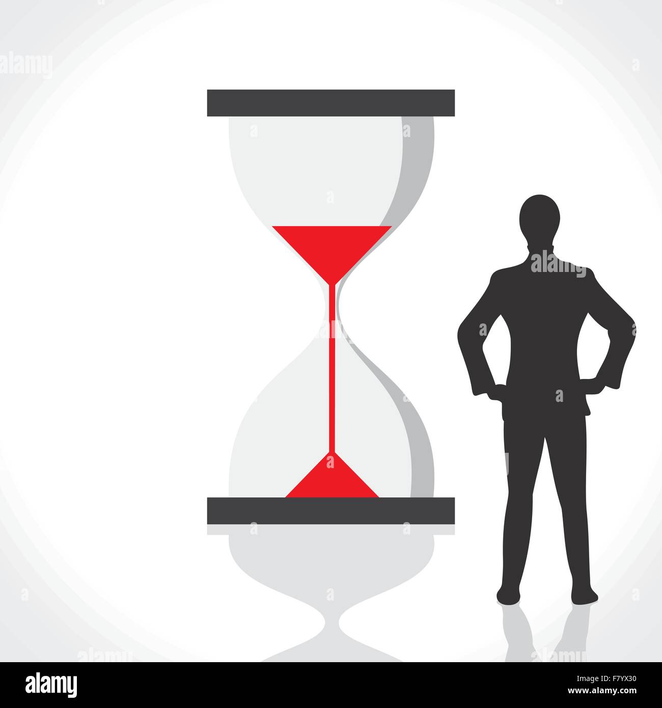 His present boss Stock Vector Images - Alamy