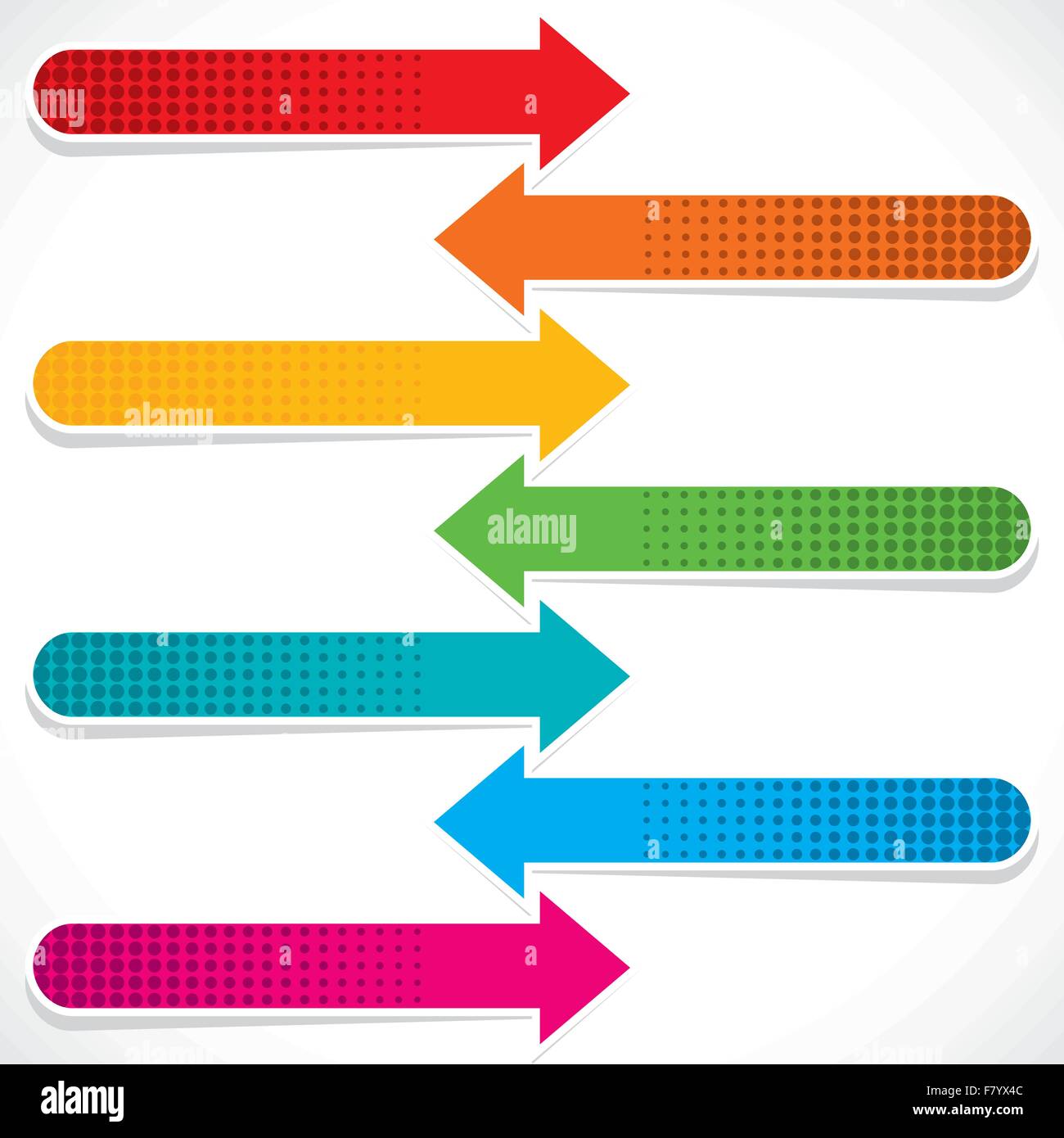 colorful web arrow stock vector Stock Vector Image & Art - Alamy