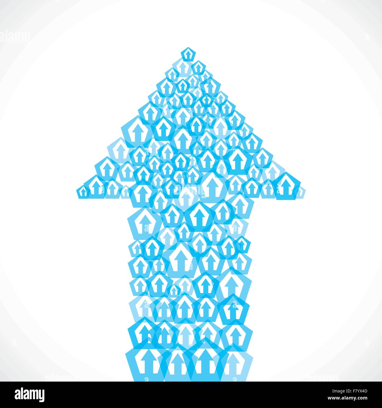Arrow blue background stock vector hi-res stock photography and images ...