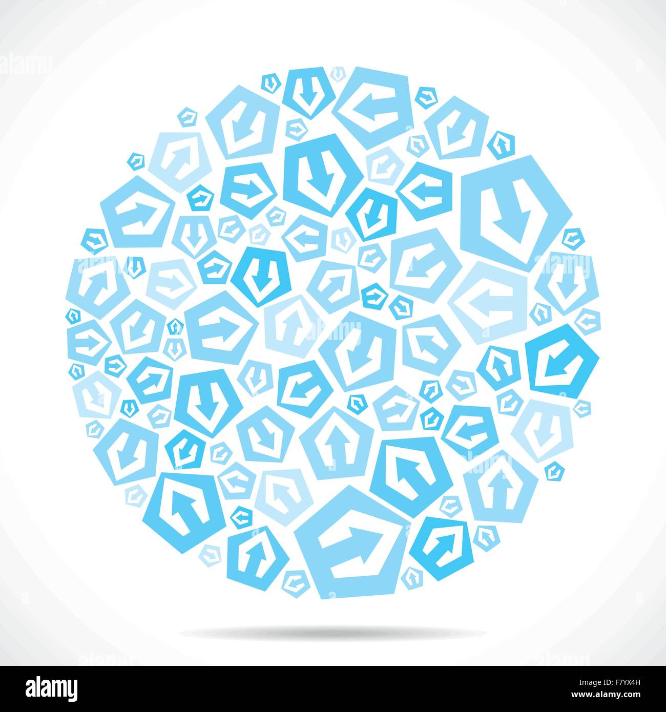 Small arrow Stock Vector Images - Alamy