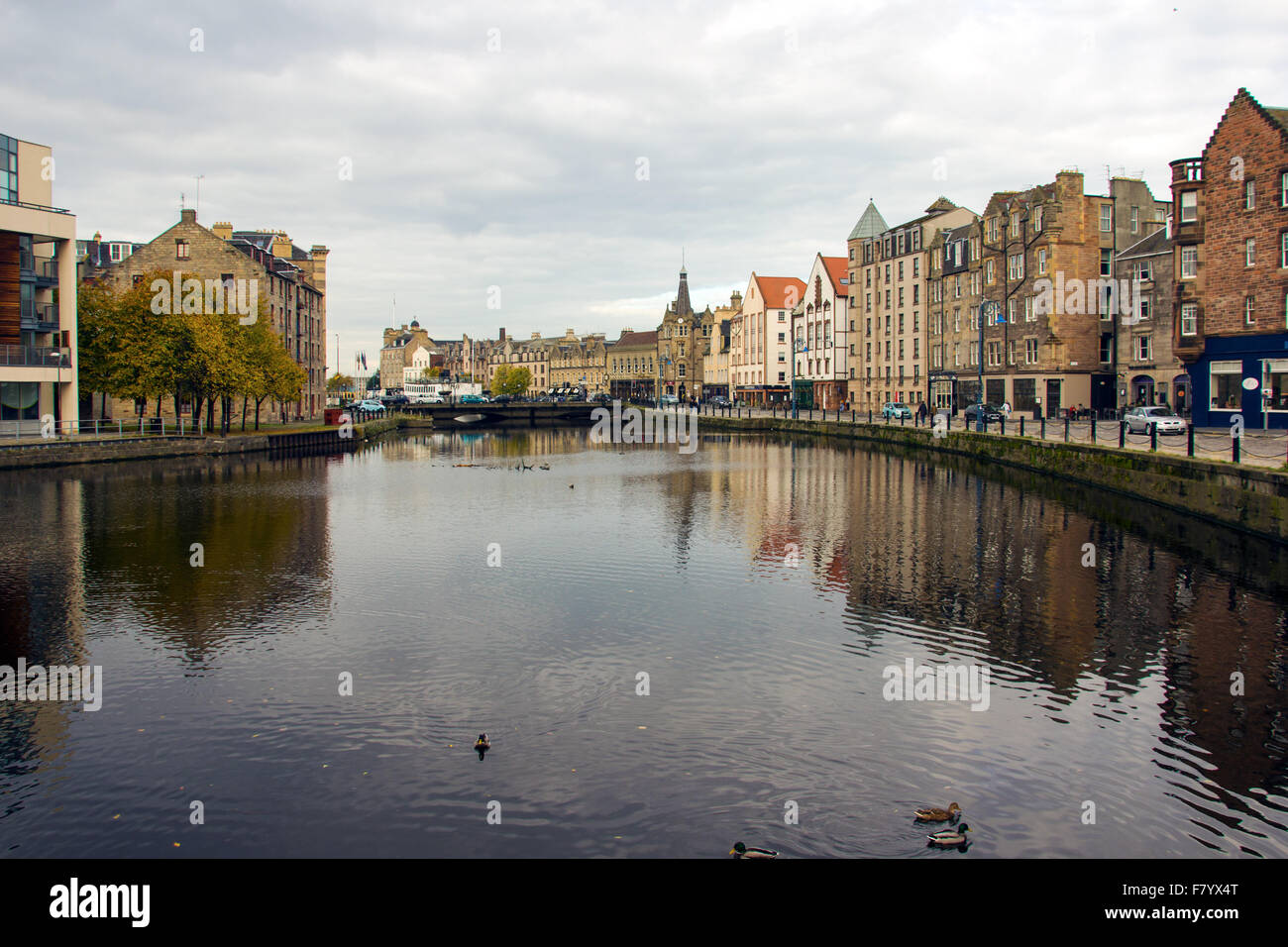 Leith Docks in Edinburgh Stock Photo - Alamy
